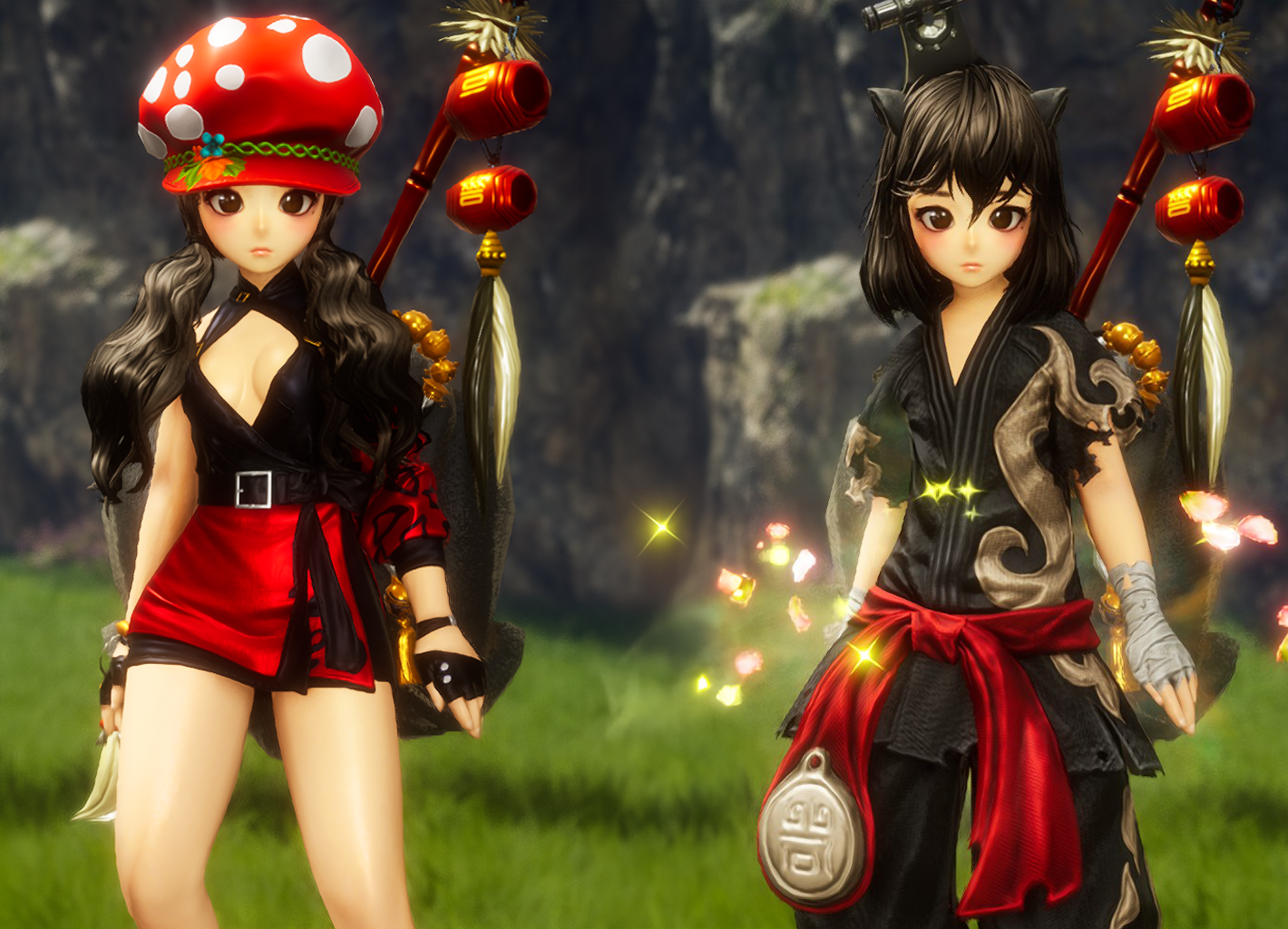 롱린녀 커마 공유 : 블레이드 & 소울-NCSOFT