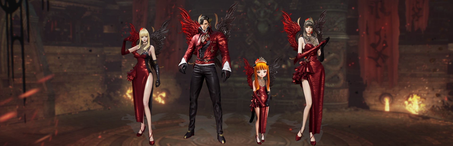 Scarlet Night Outfit : Blade & Soul NEO