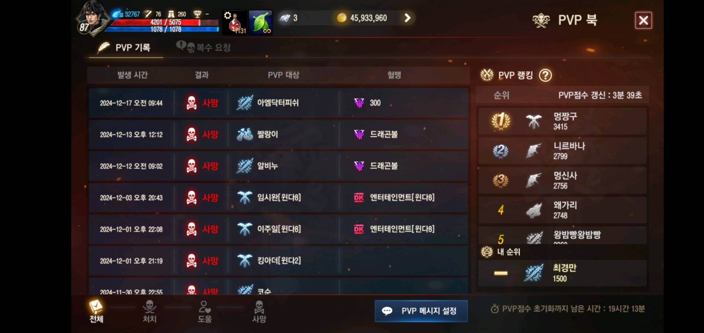 300혈 막피 : 리니지M-NCSOFT