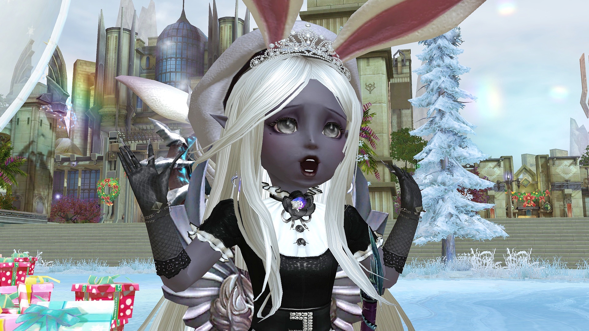 [데바 겨울 패션왕] 🤍 멋째이 흑캐 🖤 : 아이온-NCSOFT