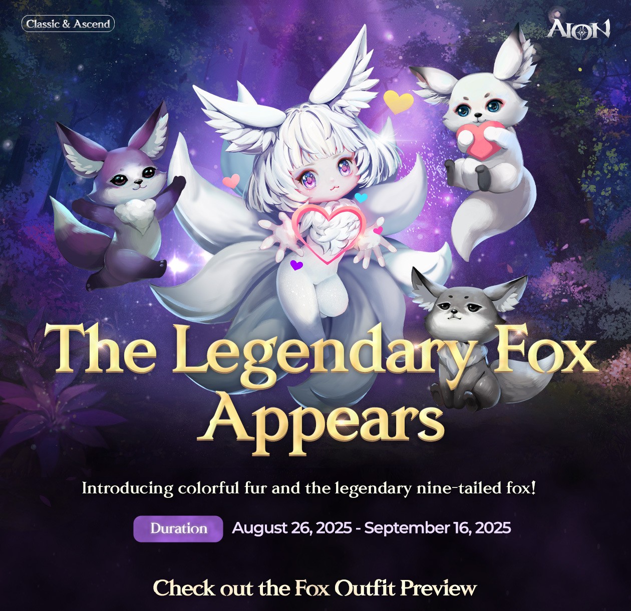 Legendary Fox Outfit : Aion