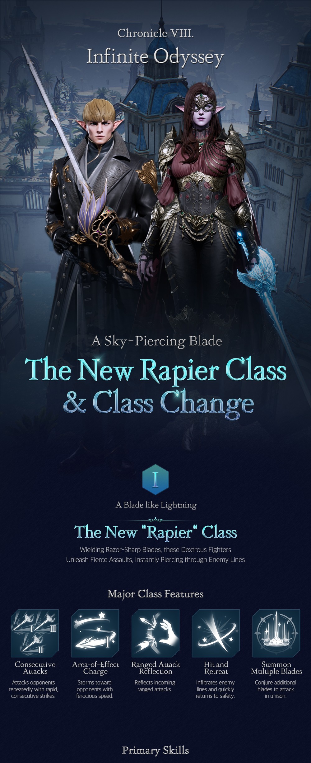 New Class: Rapier : Lineage2M | Play Free on Mobile and PC