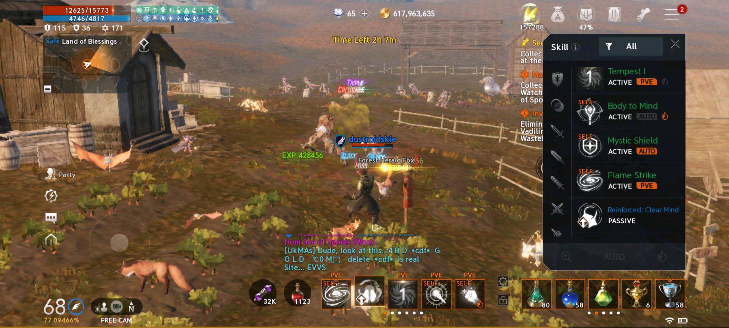 What the heck happens to my skill flame strike : Lineage2M | Play Free ...