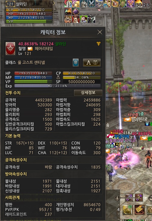 궁수 물리스킬크리티컬 : 리니지2-NCSOFT