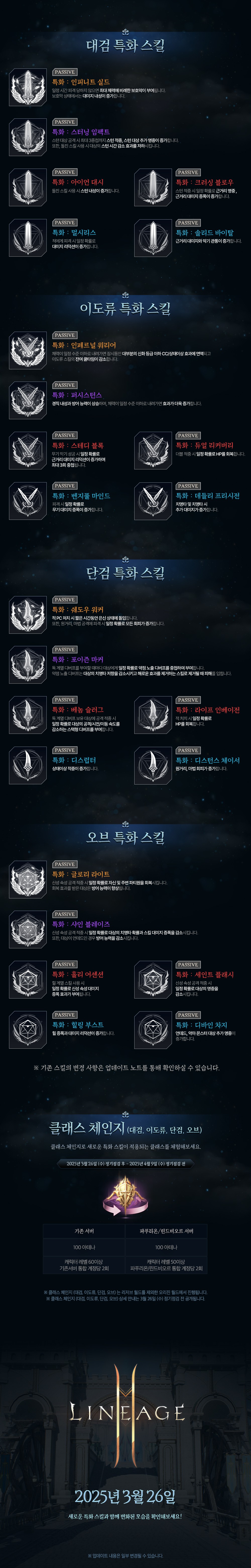 클래스 리바이벌 PART 2. : 리니지2M–NCSOFT