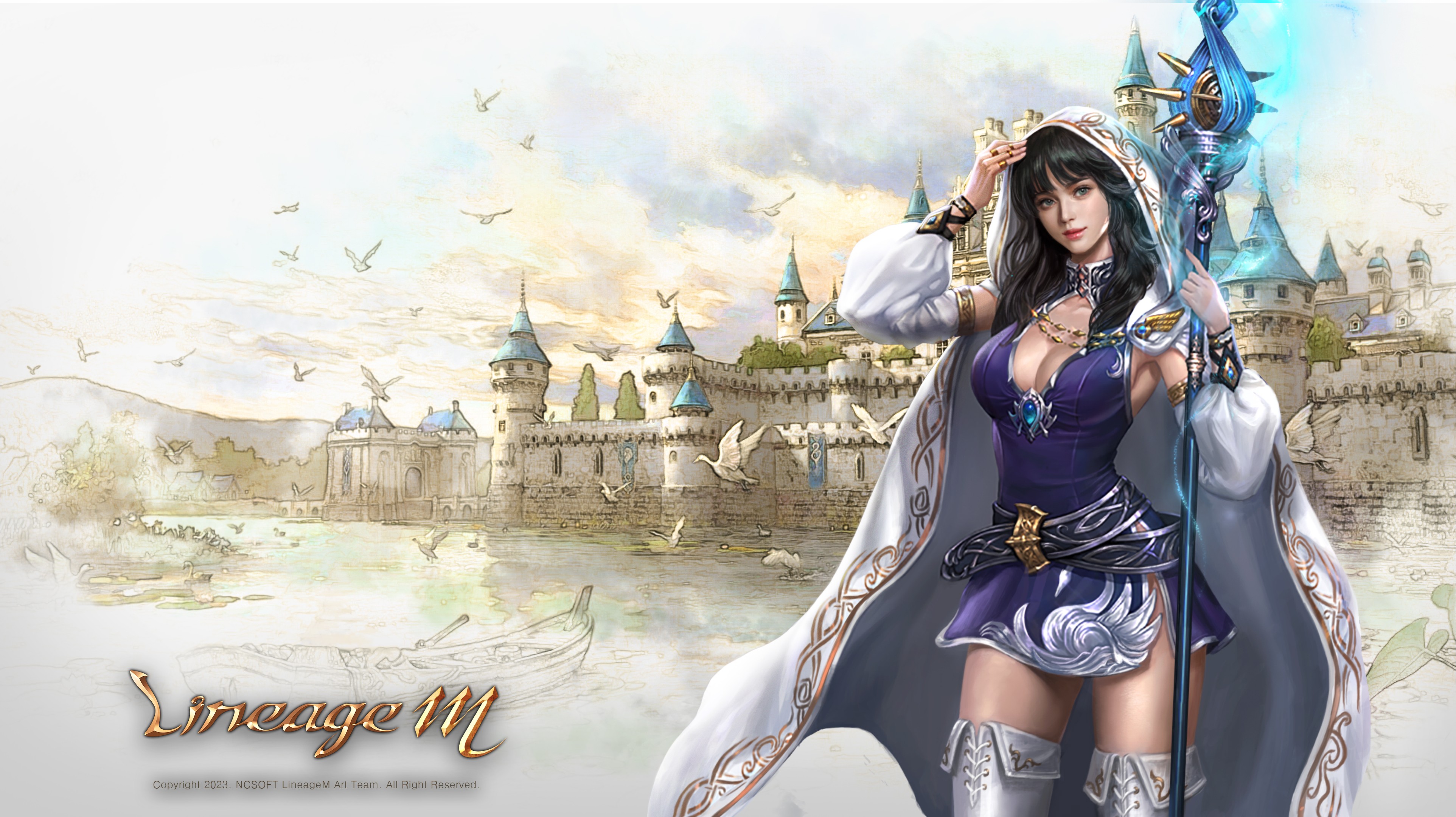 [Lineage M] Wallpaper_이실로테 - 월페이퍼 : 리니지M - NCSOFT