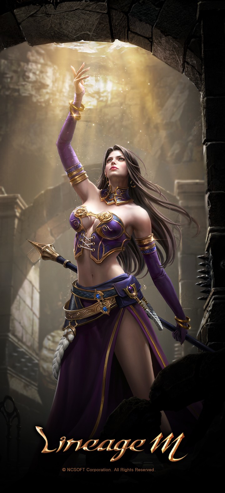 [Lineage M] Wallpaper_요정과 법사 : 리니지M-NCSOFT