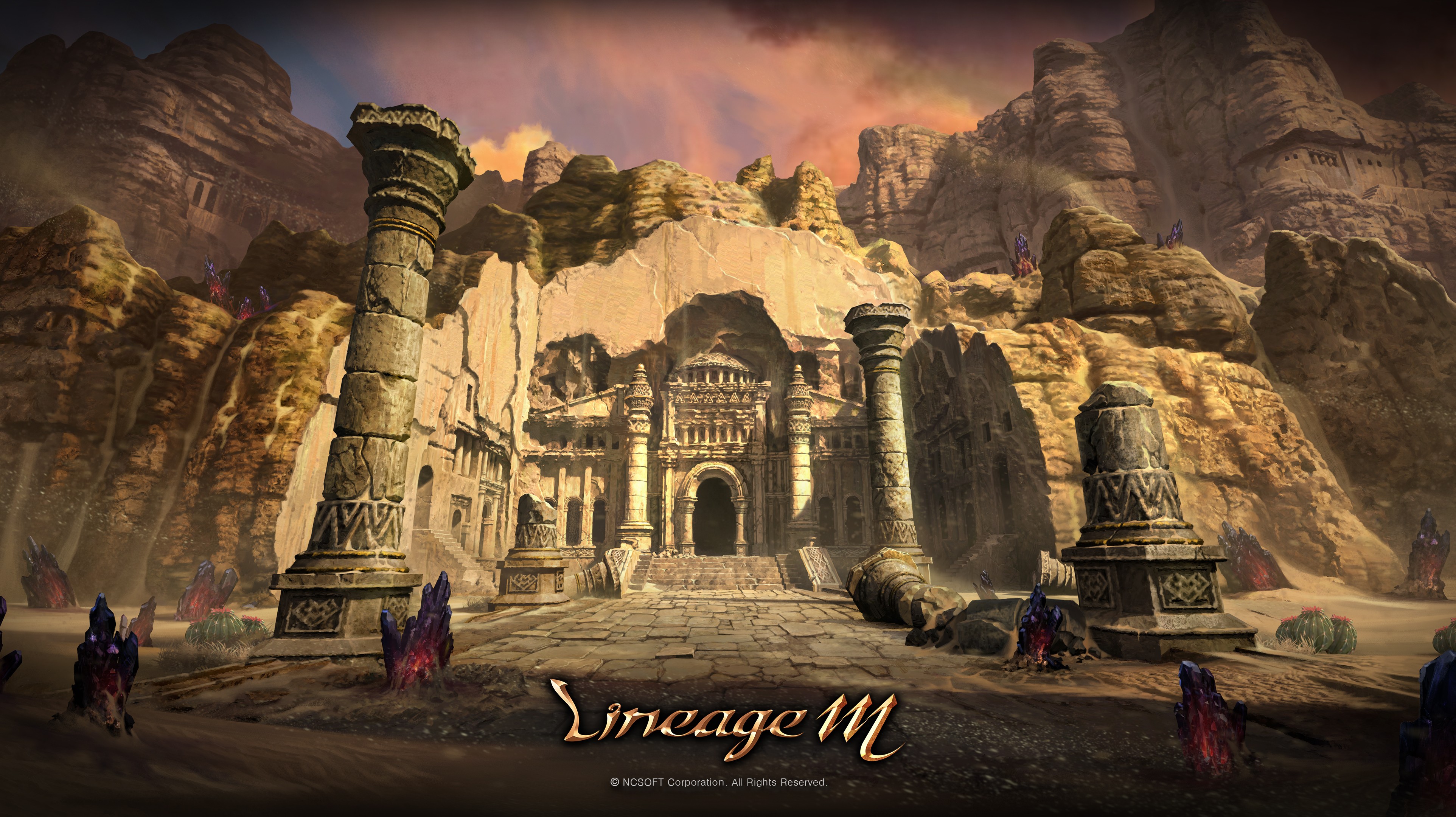 [Lineage M] wallpaper_페트라 일러스트 : 리니지M-NCSOFT