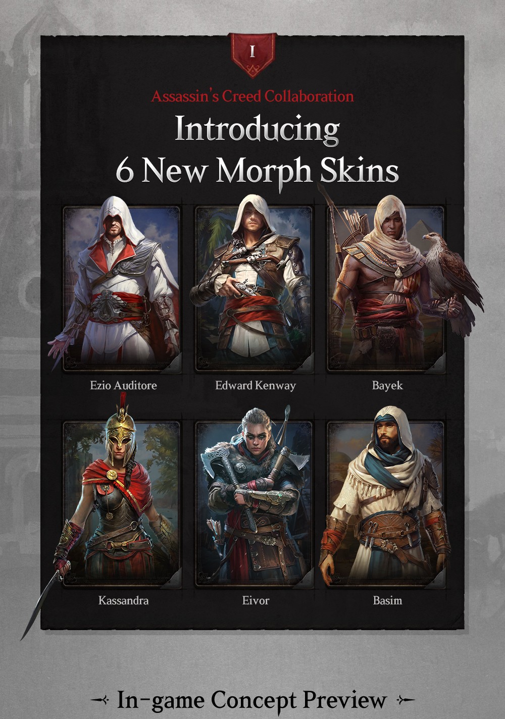 Lineage W X Assasin's Creed Collaboration Prior Notice : Lineage W-NCSOFT