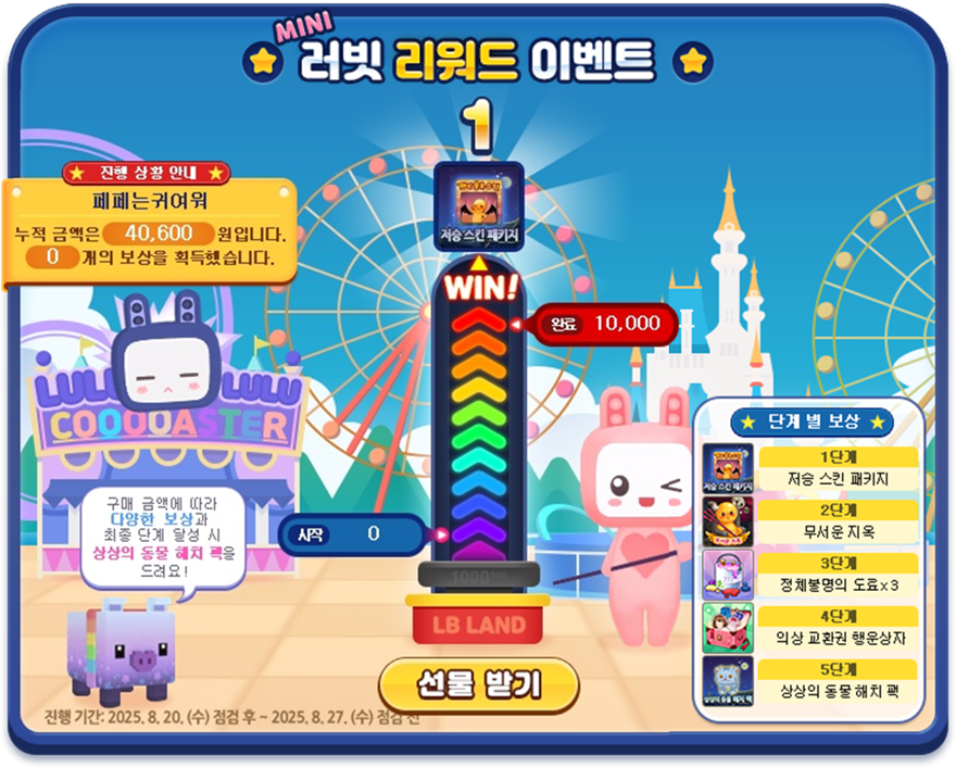 [8/20] 업데이트 미리보기 : 러브비트-NCSOFT