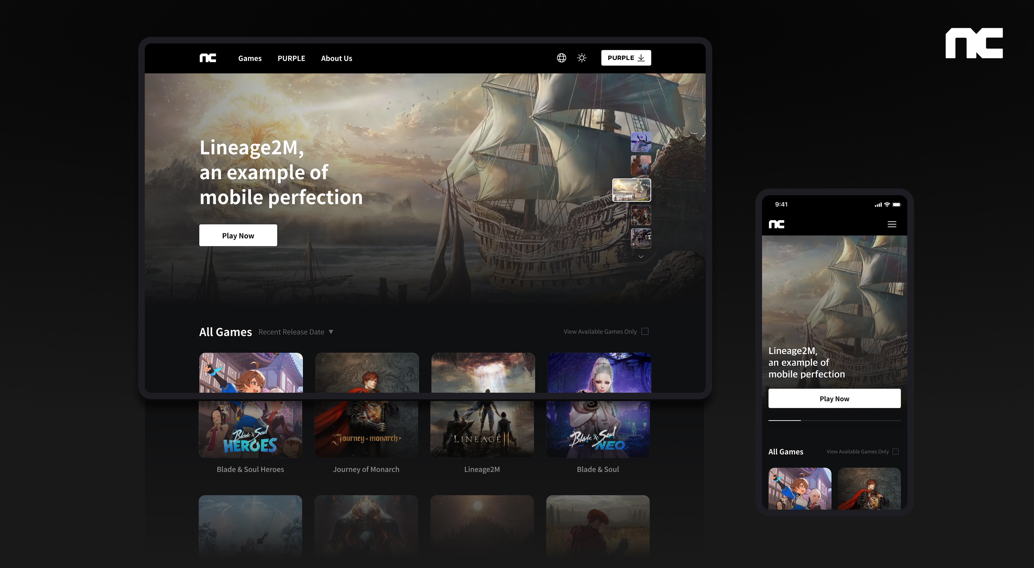 News - NCSOFT Launches Unified Global Corporate Website - NCSOFT